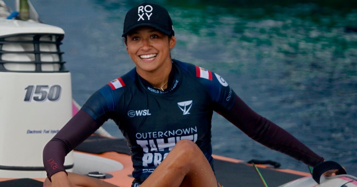 Vahine Fierro - surfing champion | Air Tahiti Nui